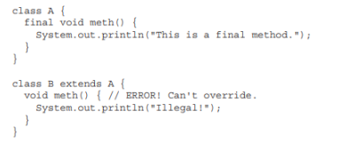 Abstract and Final Classes in Java - Bench Partner